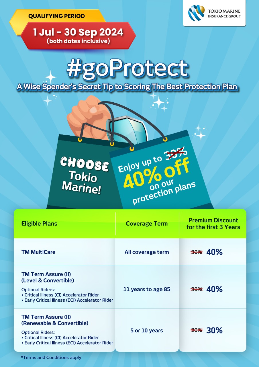 #goProtect Customer Campaign | Tokio Marine Life Insurance Singapore